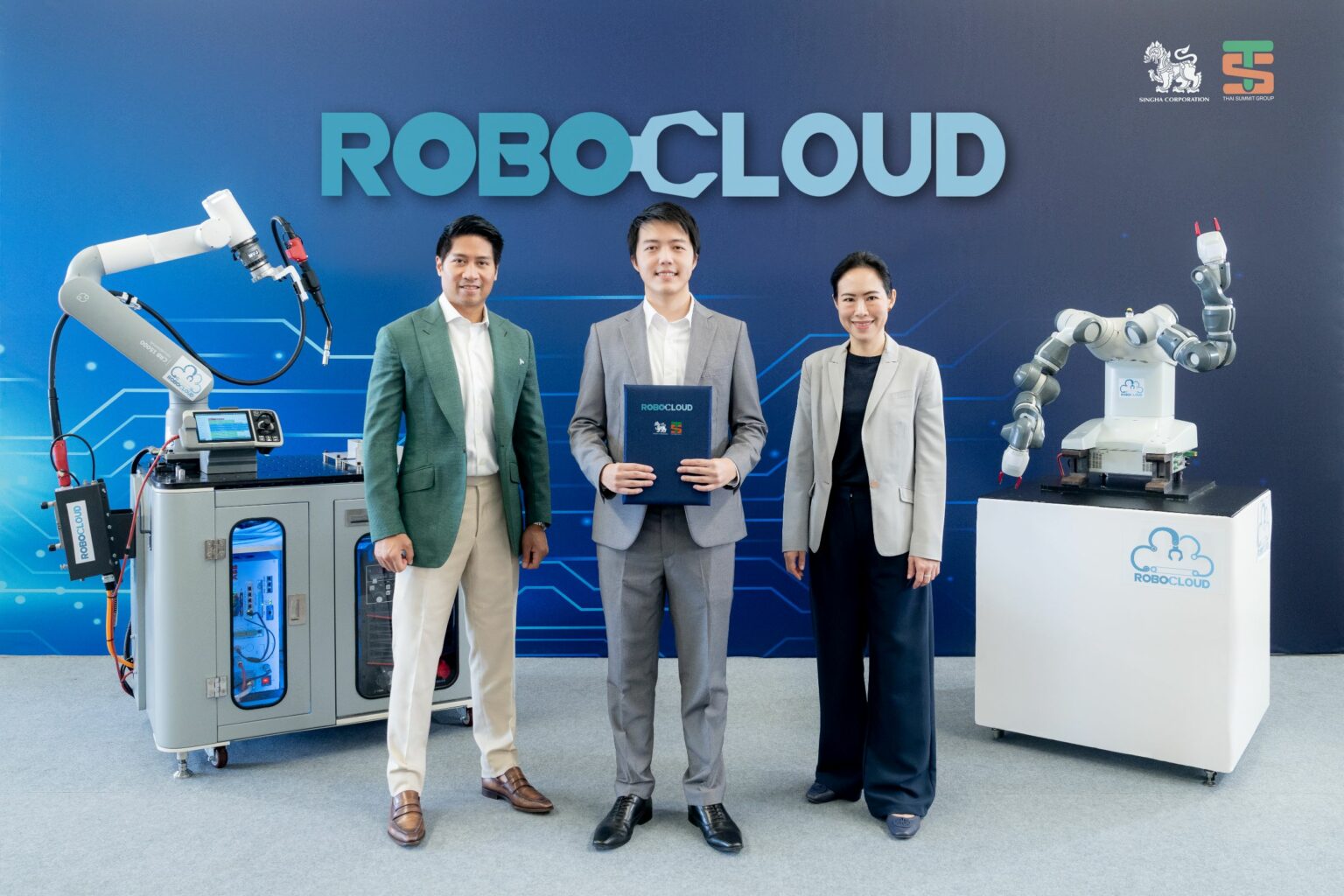 “Shark Tae – Shark Jing” join forces with “RoboCloud”, a Thai company ...